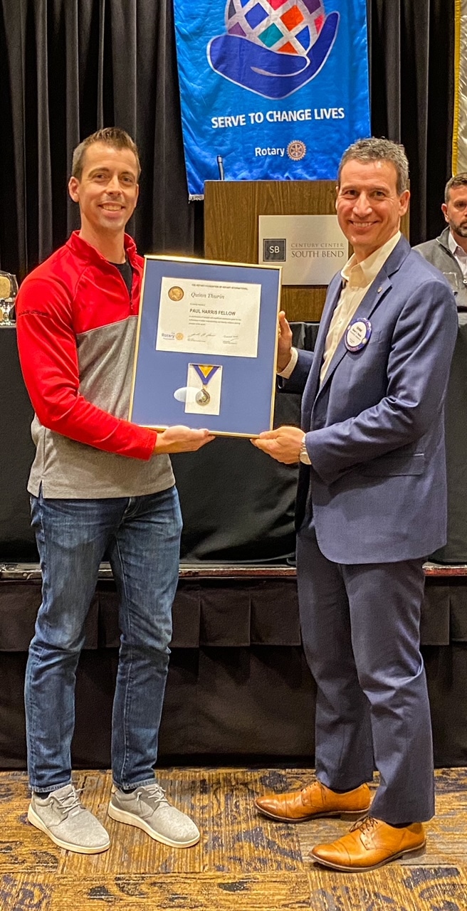 New Paul Harris Fellows - Rotary Club of South Bend